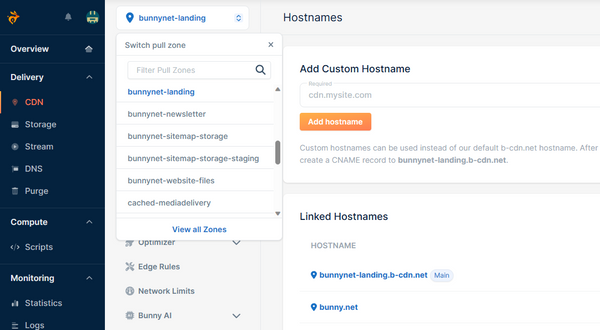 New Bunny.net Dashboard: Simplicity Meets Performance