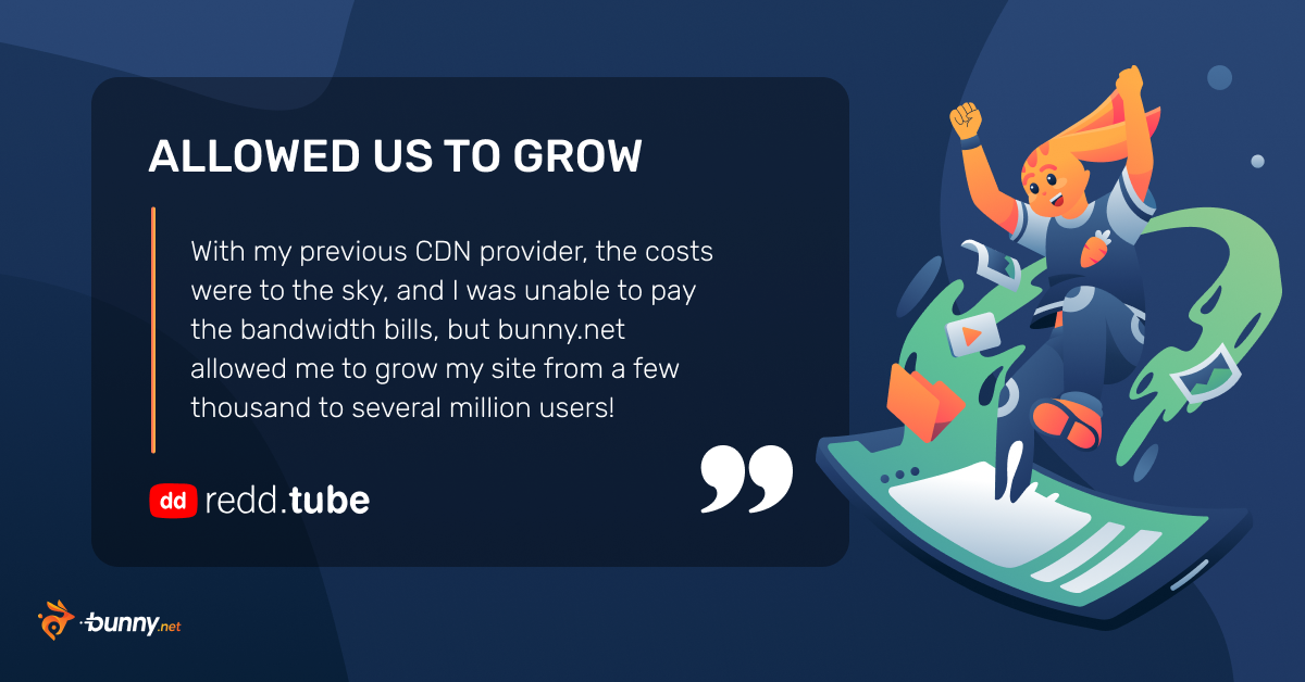 How Redd.Tube scaled to several million users